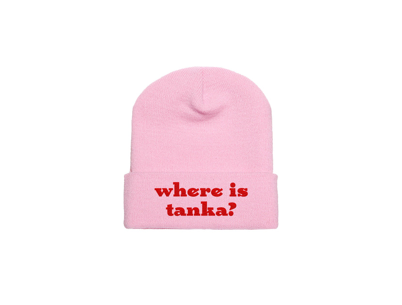 Where is Tanka? - Embroidered Winter Beanie – Calm Down Caren