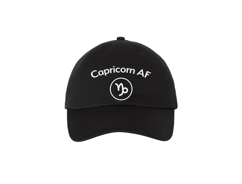 Capricorn AF - Horoscope Dad Hat – Calm Down Caren