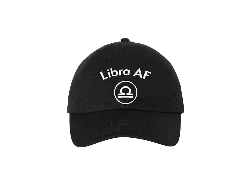 Libra AF - Horoscope Dad Hat – Calm Down Caren