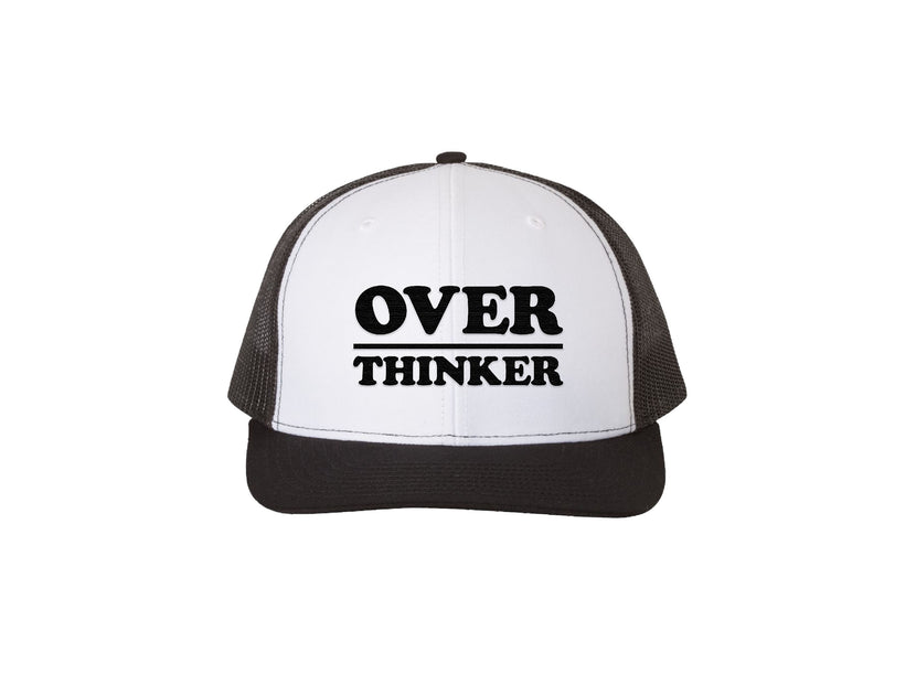 Overthinker - Embroidered Trucker Hat – Calm Down Caren