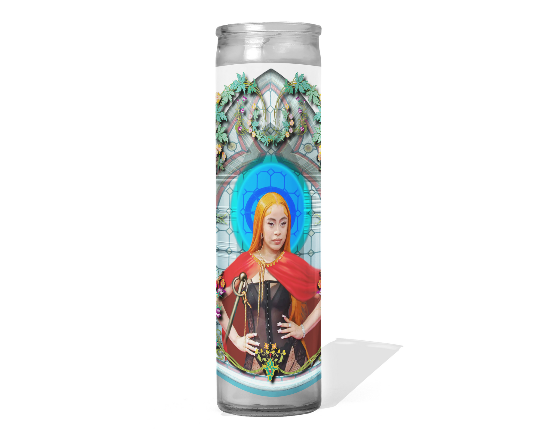 Ice Spice Celebrity Prayer Candle – Calm Down Caren
