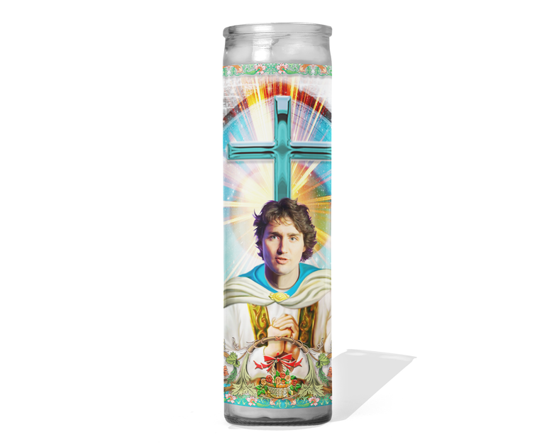 Canadian Prime Minister Justin Trudeau Celebrity Prayer Candle – Calm ...