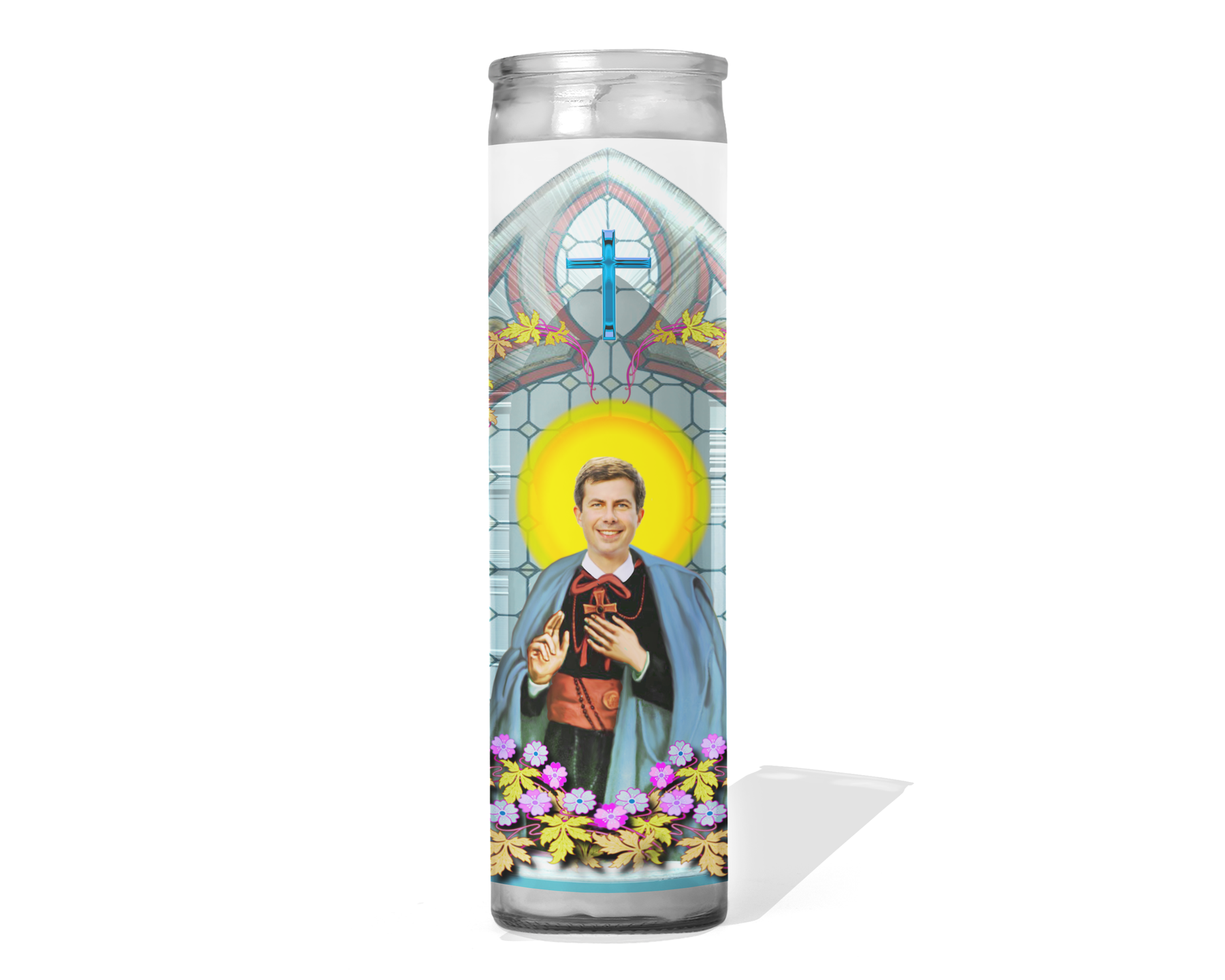 Mayor Pete Buttigieg Prayer Candle – Calm Down Caren